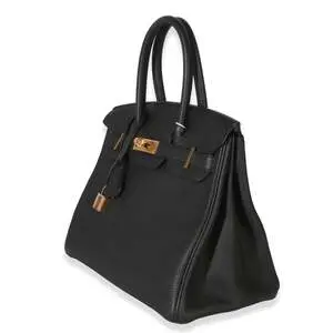 Hermès Togo Birkin Top Handle Bag - Black