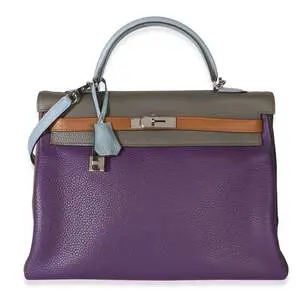 Hermès Hermès Clemence Arlequin Retourne Kelly Multicolor