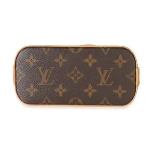 LOUIS VUITTON Monogram Canvas Nano Alma Handbag