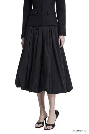 Magda Butrym Long Low-waist Balloon Skirt