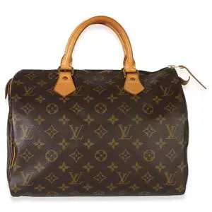 LOUIS VUITTON Monogram Canvas Speedy - Brown