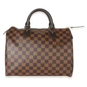 LOUIS VUITTON Damier Ebene Canvas Speedy 30 - Brown