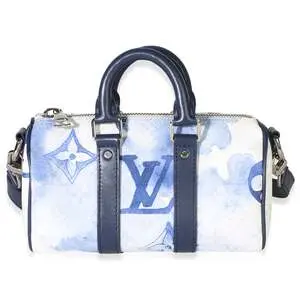 LOUIS VUITTON Monogram Watercolor Keepall Xs - Blue
