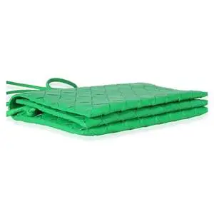 Bottega Veneta Parakeet Intrecciato Nappa Wallet On Strap - Green