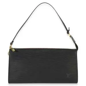 LOUIS VUITTON Vintage Epi Pochette Accessoires - Black