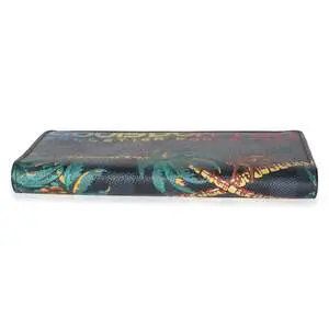 LOUIS VUITTON Damier Graphite Cobalt Canvas Jungle Brazza Wallet