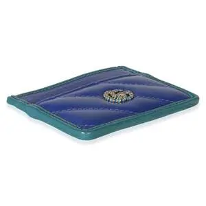Gucci Matelasse Calfskin Torchon Marmont Card Case
