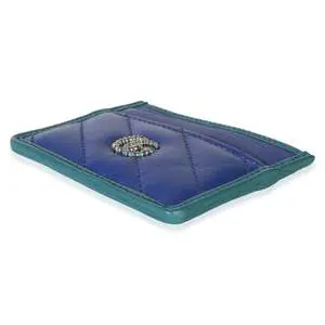 Gucci Matelasse Calfskin Torchon Marmont Card Case