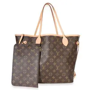 LOUIS VUITTON Monogram Canvas Neverfull Mm - Brown