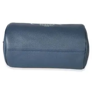 Dior Navy Cowhide Atelier Roller Pouch - Blue