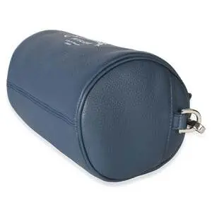 Dior Navy Cowhide Atelier Roller Pouch - Blue