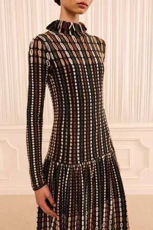 Ulla Johnson Yasmin Long Sleeve Knit Dress