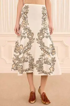 Ulla Johnson Athena Jacquard Skirt