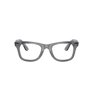 Ray-ban Wayfarer Ease Optics Change Eyeglasses Frame Polarized - Transparent Grey