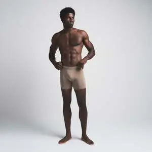 SKIMS 5" Boxer Brief 5 Pack | Black | | Stretch - Cocoa Multi