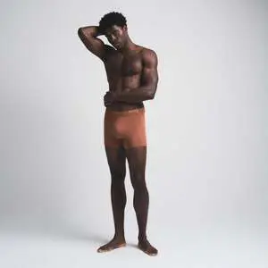 SKIMS 3" Boxer Brief 5 Pack | Black | | Stretch - Cocoa Multi