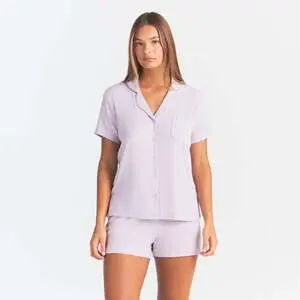 SKIMS Short Pajama Set | Light Neutral | | Soft Lounge - Iris Mica