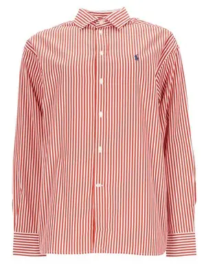 Polo Ralph Lauren Camicia Con Logo - Orange