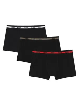 Hugo 3-pack Boxer Con Logo - Multicolour