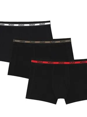 Hugo 3-pack Boxer Con Logo