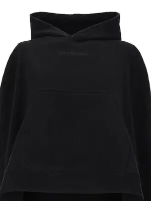 Balenciaga Felpa Oversize Con Cappuccio