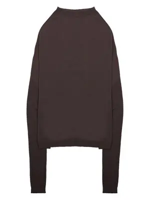 Rick Owens Maglia "ls Crater - Purple