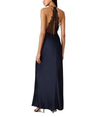 Steve Madden Phia Plunging Neck Gown