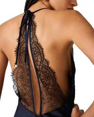 Steve Madden Phia Plunging Neck Gown