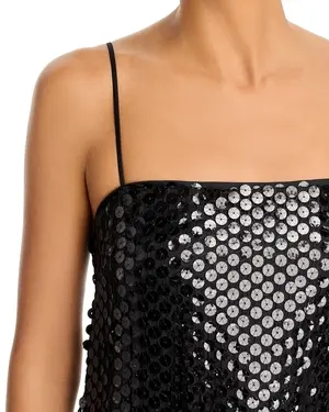 Ramy Brook Yvonne Embellished Mesh Dress