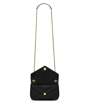 Saint Laurent Loulou Mini Shoulder Bag - Black