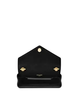 Saint Laurent Loulou Mini Shoulder Bag - Black