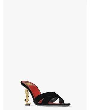 Saint Laurent Opyum Mules - Black