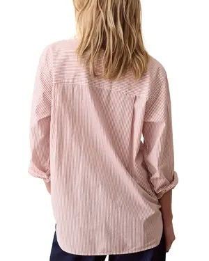 Marine Layer Jane Cotton Poplin Relaxed Shirt
