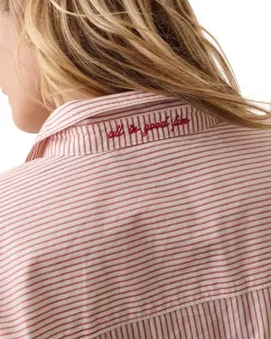 Marine Layer Jane Cotton Poplin Relaxed Shirt