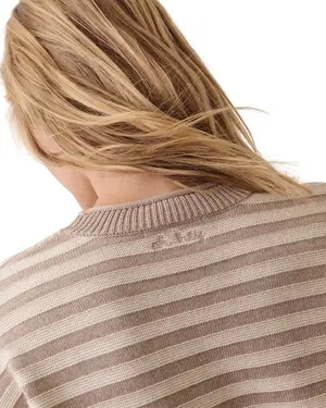 Marine Layer Juno Double Knit Long Sleeve Sweater