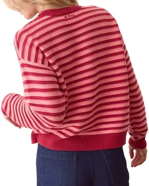 Marine Layer Juno Double Knit Long Sleeve Sweater