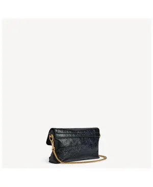 Balenciaga Le City Clutch With Chain