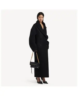 Balenciaga Le City Clutch With Chain