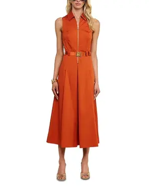 L'Agence Kolton Midi Dress - Sienna