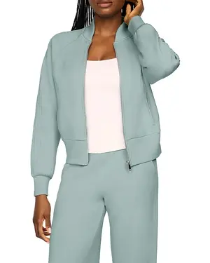 Spanx Airessentials Pintuck Track Jacket - Dew