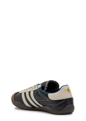 WALES BONNER Adidas X Karintha Panelled Leather Sneakers - Black