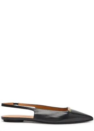 TOD'S Nagoya Leather Slingback Pumps
