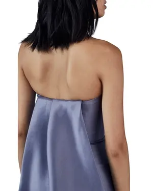 Amsale Mik Strapless Gown