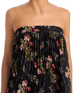 Cinq À Sept Rosaline Love Letter Floral Gown