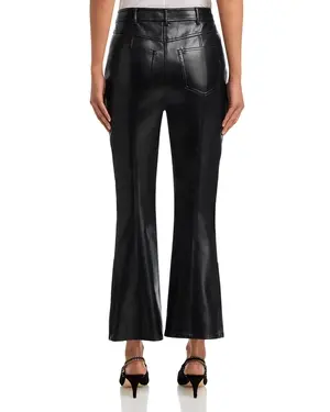 Cinq À Sept Suzette Cropped Faux Leather Pants