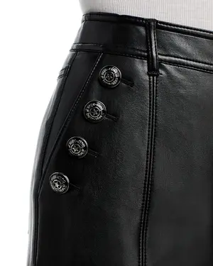 Cinq À Sept Suzette Cropped Faux Leather Pants
