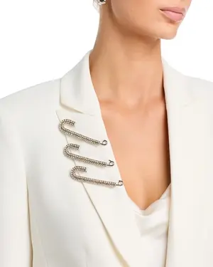 Cinq À Sept Charlee Safety Pin Blazer