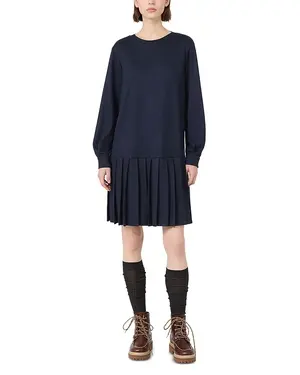 Max Mara Navetta Jacquard Jersey Dress