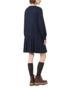 Max Mara Navetta Jacquard Jersey Dress