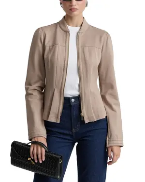 Bagatelle Pleated Peplum Jacket